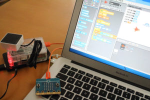 【Scratch】chibi:bit（micro:bit）をゲームのコントローラーにする | コドモとアプリ